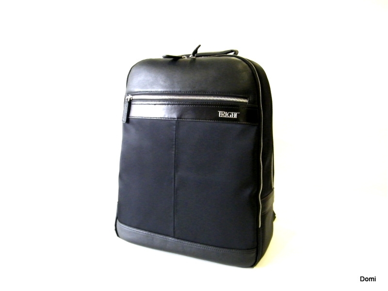 Batoh na notebook 15" Bright Laptop backpack černý kožený - Batoh na ...