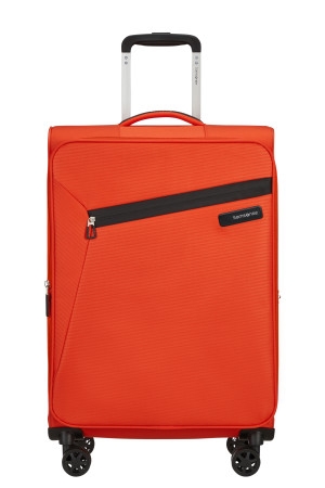 SAMSONITE Kufr Litebeam Spinner 66/26 Expander Tangerine Orange ...